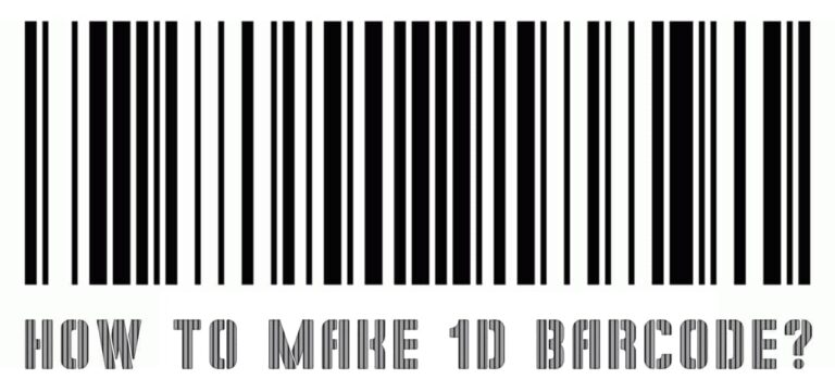 How To Make 1D Barcode - PDF417 Online Generator